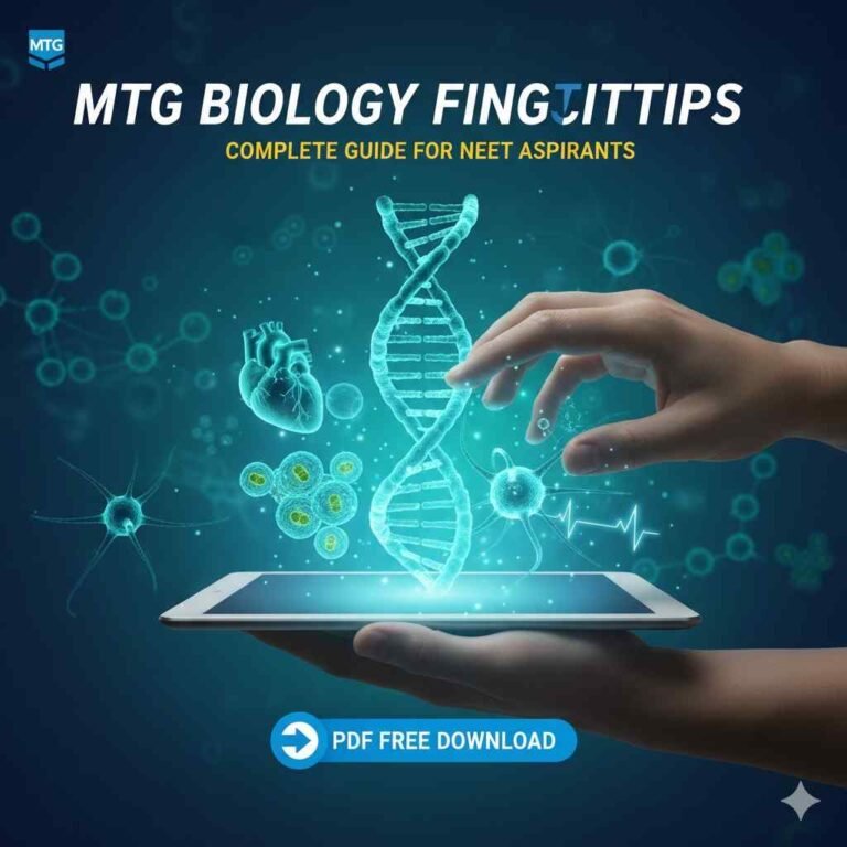 MTG Biology Fingertips PDF Free Download - Prep4Study